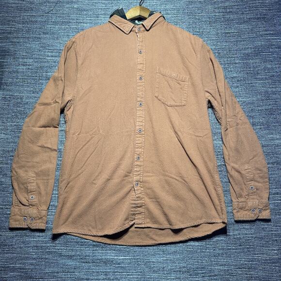 Nomad | Shirts | Nomad Button Flannel Shirt Mens Xl Timber Brush Brown ...